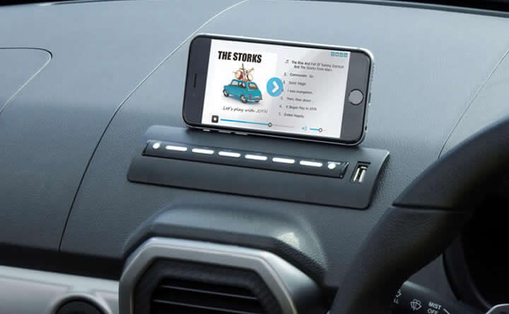 COPEN 専用 取付けキット - JOYN SMART STATION(ジョインスマートステーション) カーオーディオ車載Bluetooth ...